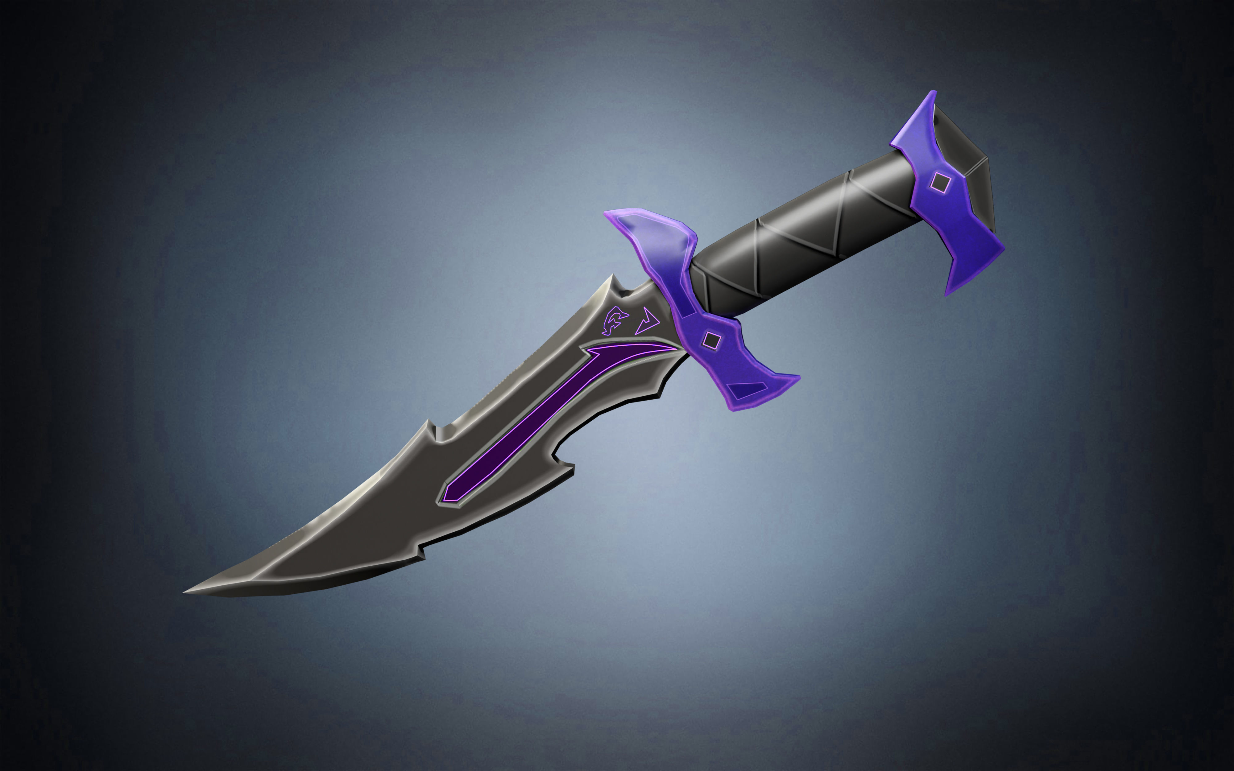 3D model Reaver knife Valorant Game ready asset VR / AR / low-poly ...