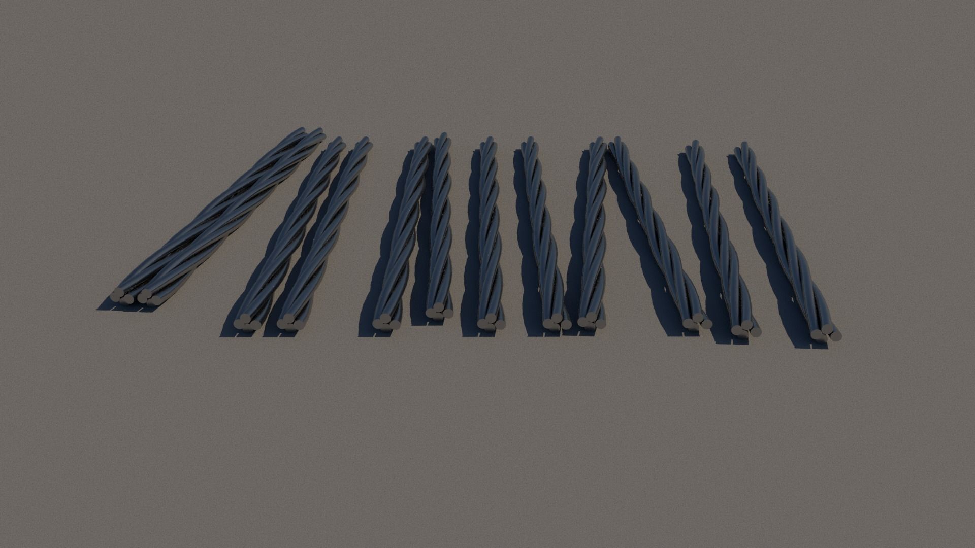 Twisted iron free 3D model | CGTrader