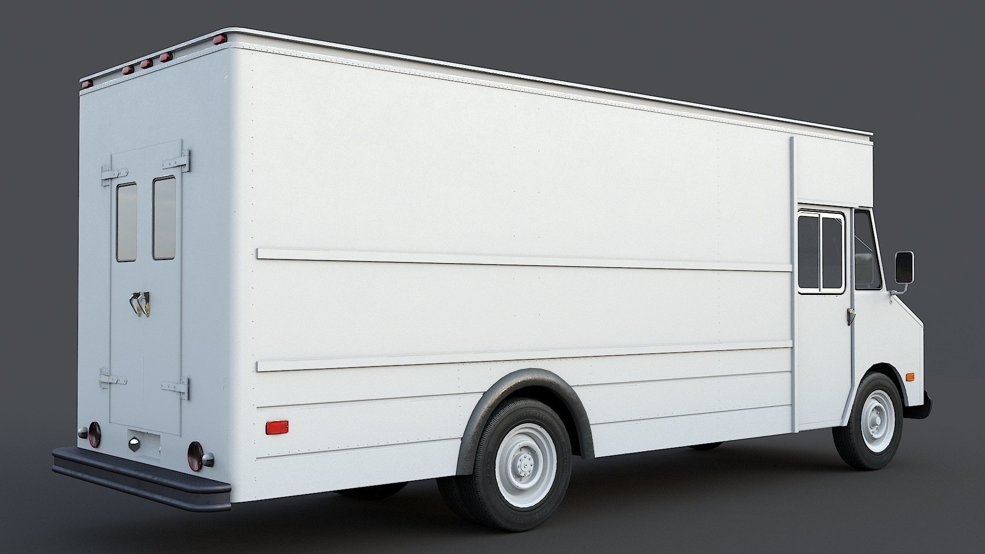 3D model Chevrolet P30 Step Van 1991 VR / AR / low-poly | CGTrader