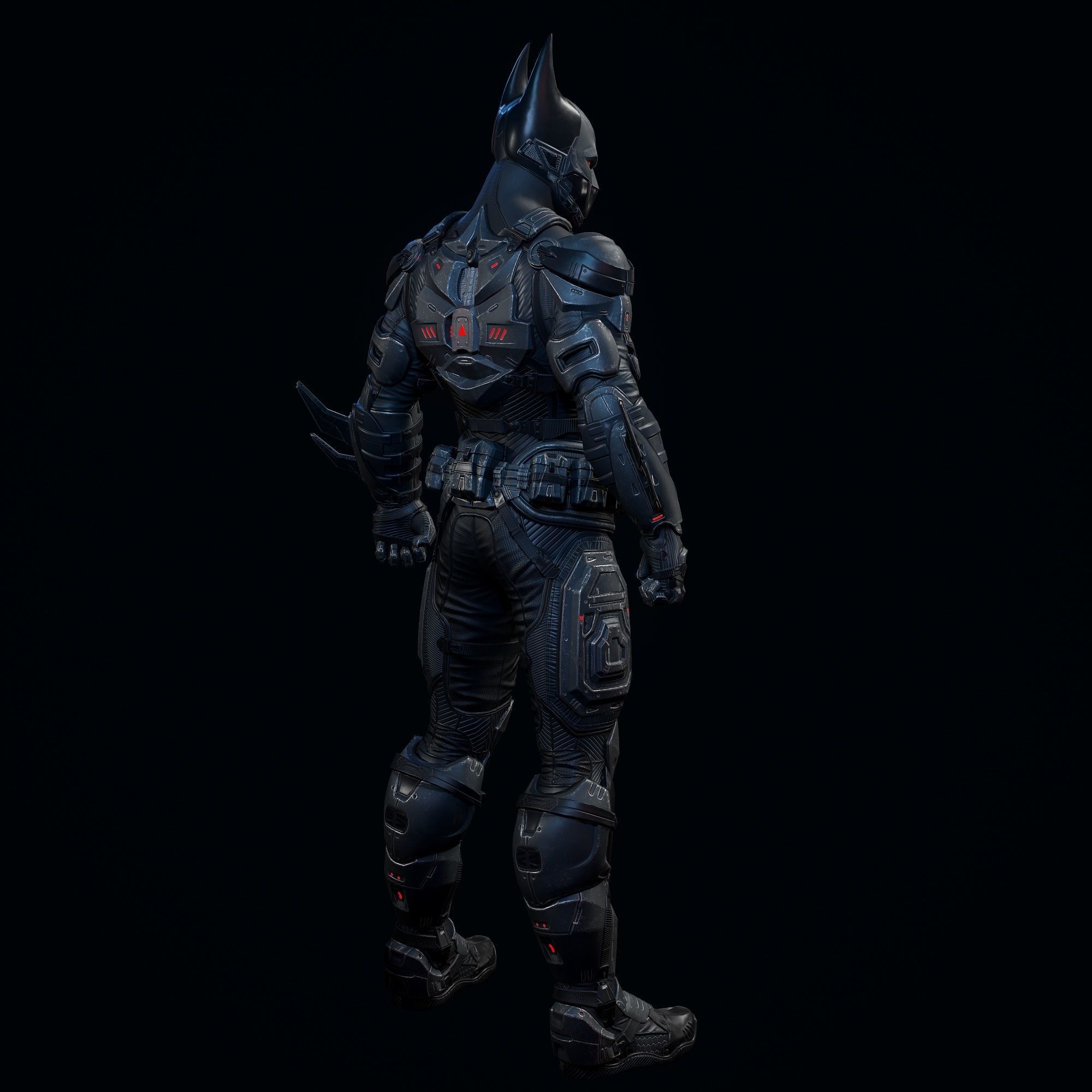 Batman beyond fan art 3D model | CGTrader