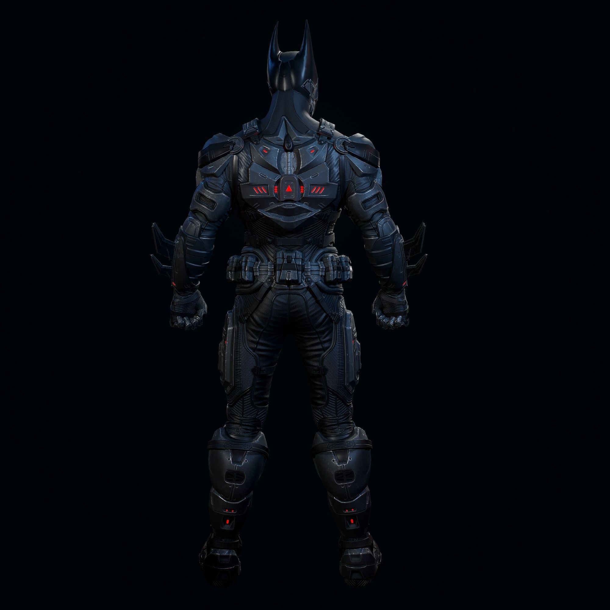 Batman beyond fan art 3D model | CGTrader