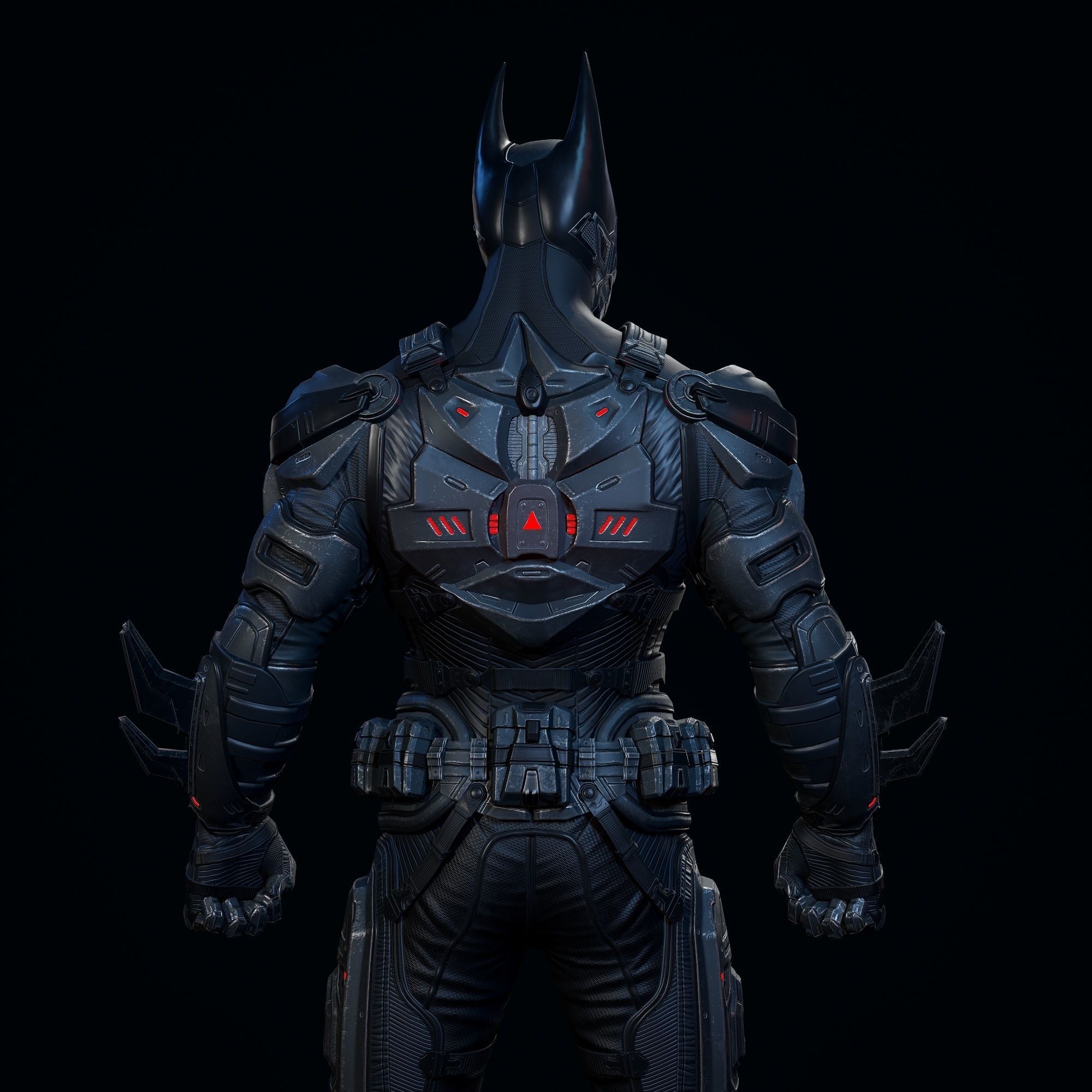 Batman beyond fan art 3D model | CGTrader