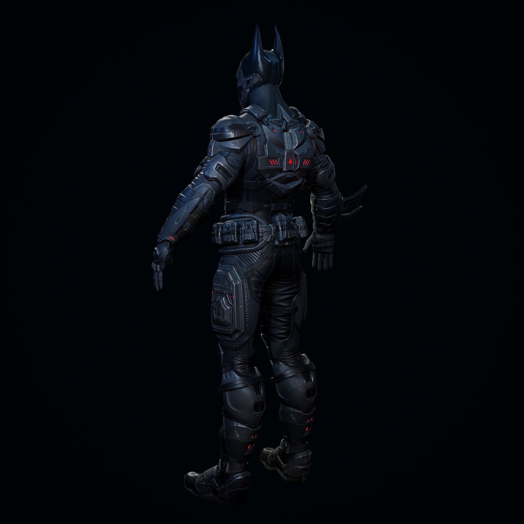 Batman beyond fan art 3D model | CGTrader