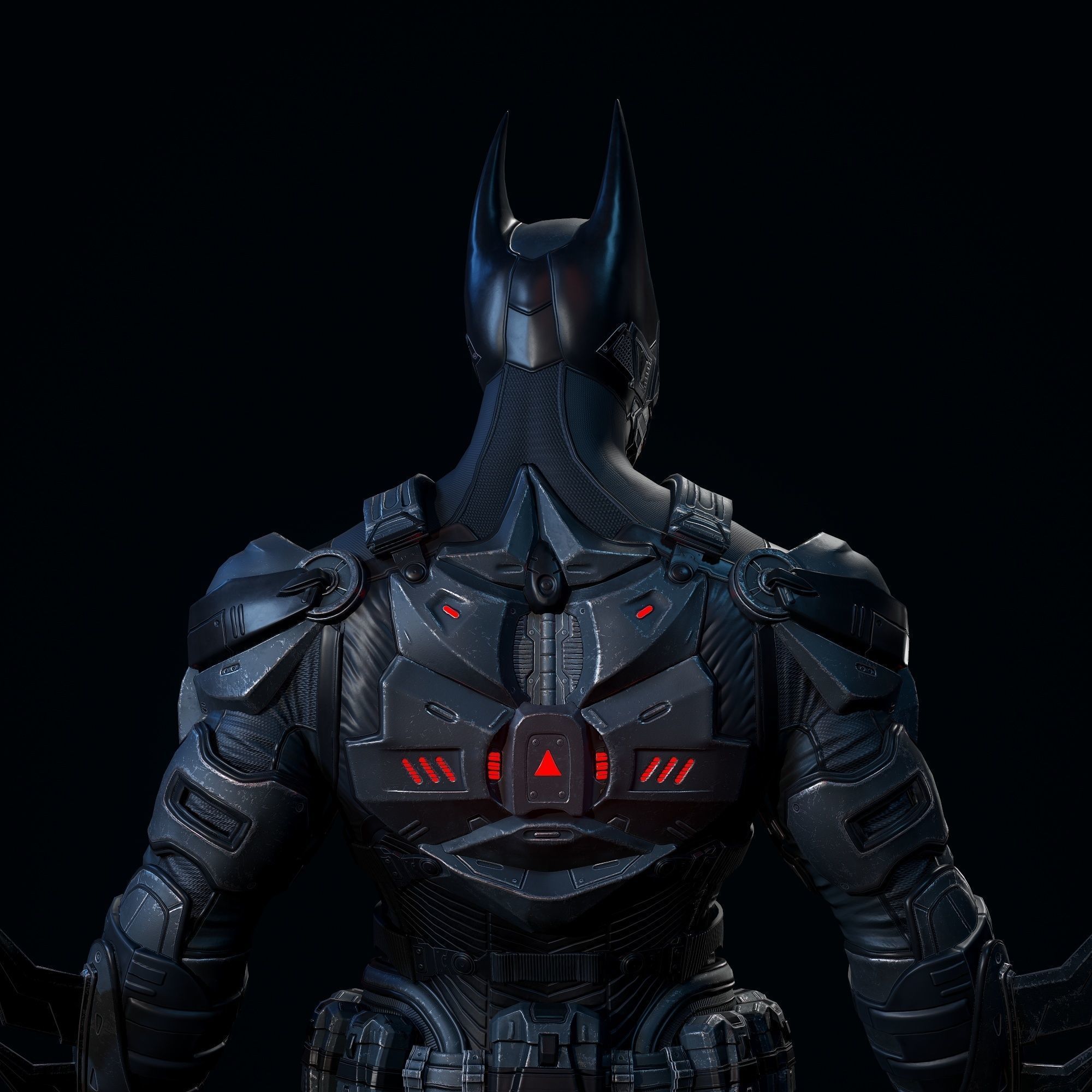 Batman beyond fan art 3D model | CGTrader