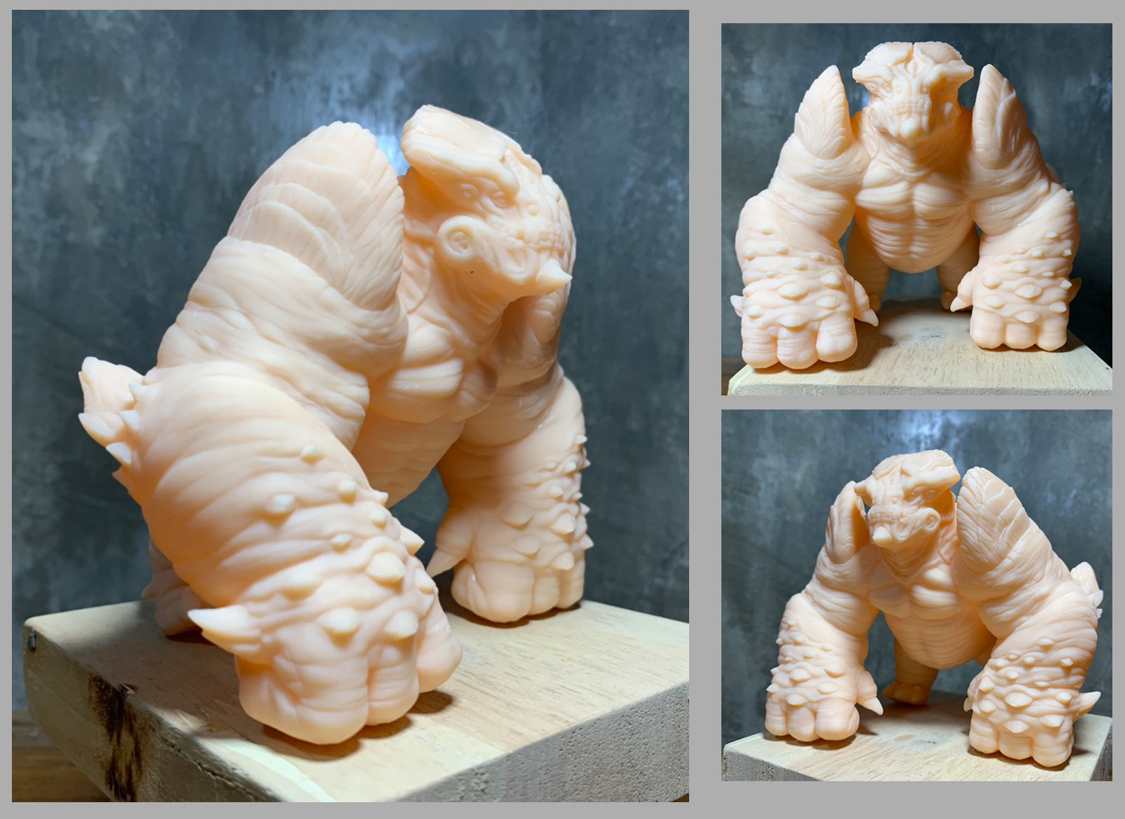 Kaiju Leatherback 3D model 3D printable | CGTrader