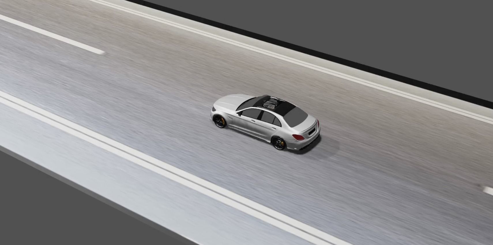 Mercedes Benz Animation free 3D model animated | CGTrader