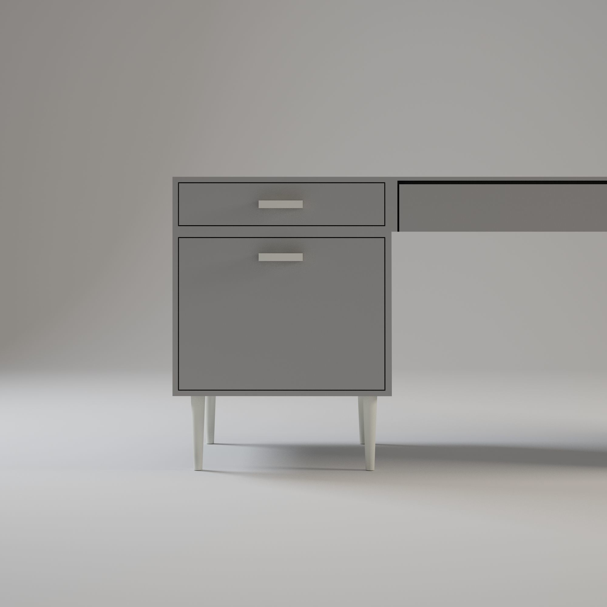 Minimalist Dressing table free 3D model | CGTrader