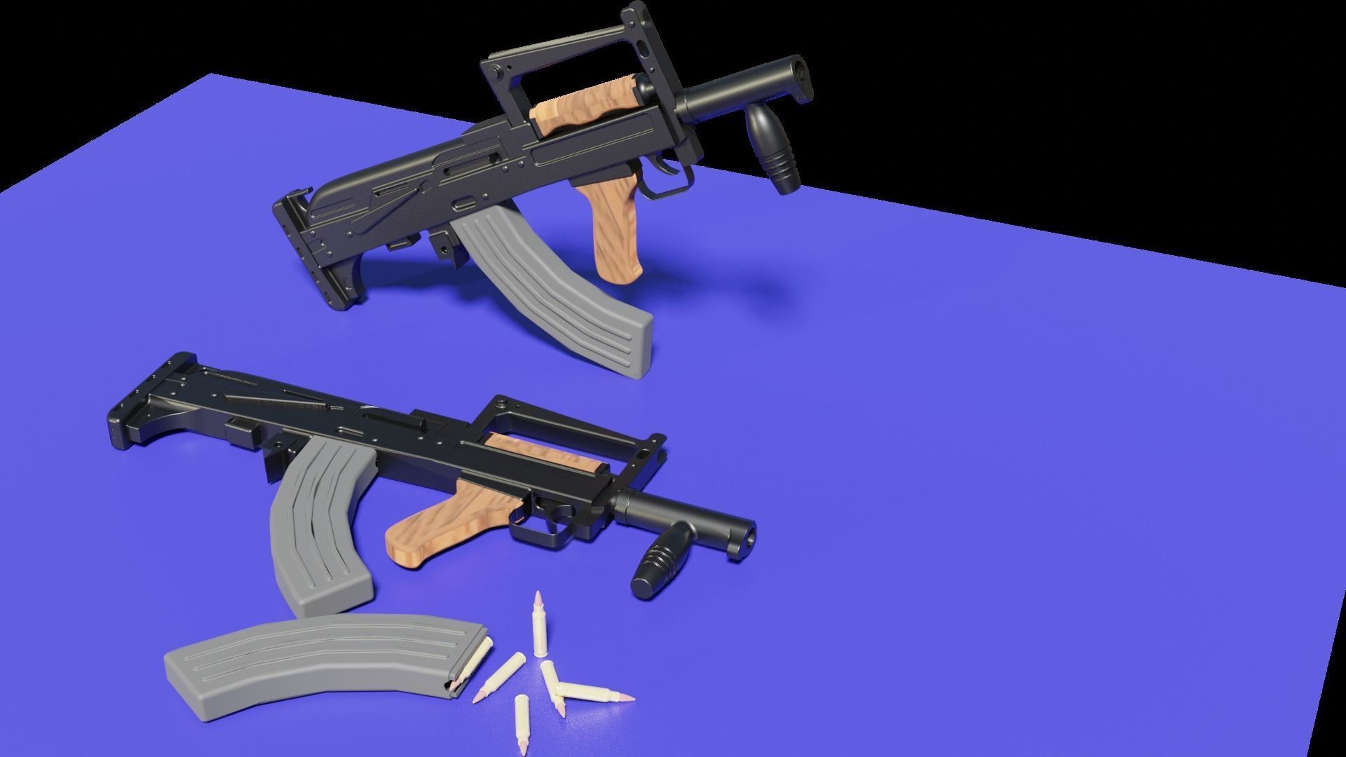3D model Groza Assault Rifle VR / AR / low-poly | CGTrader