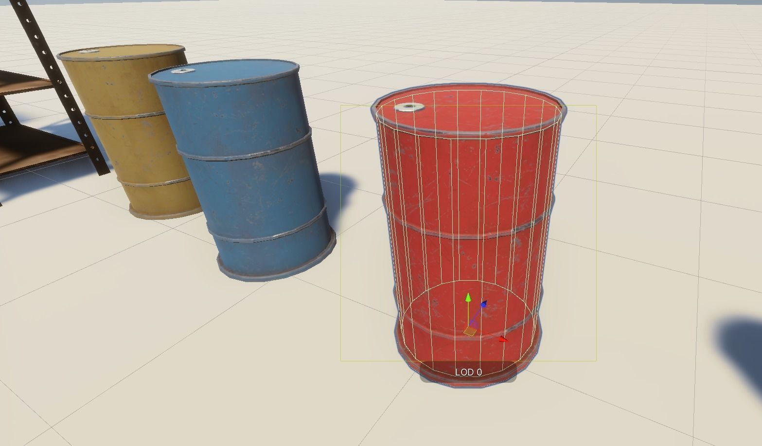 3D model HQ Barrels VR / AR / low-poly | CGTrader