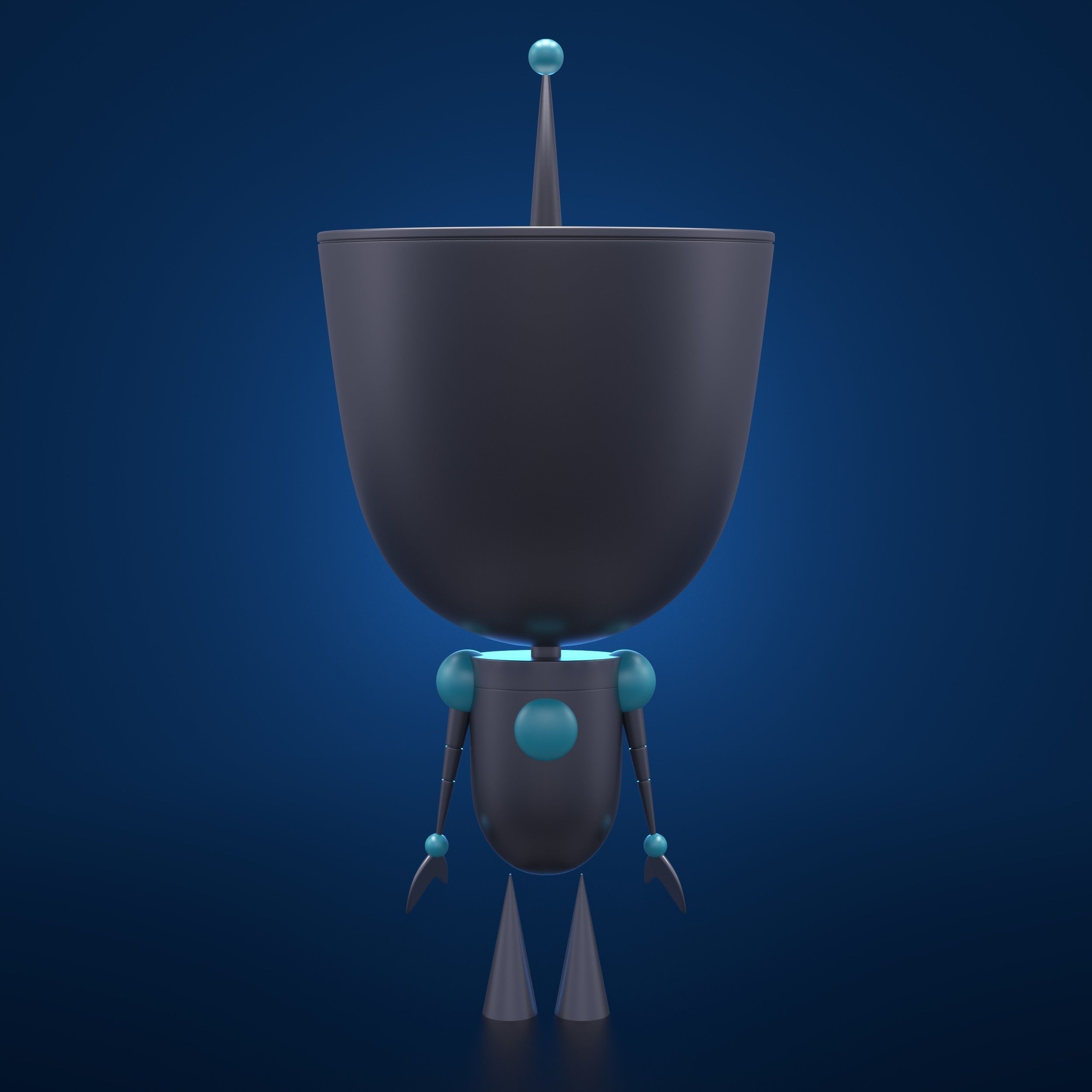 Gir from Invader Zim 3D model | CGTrader