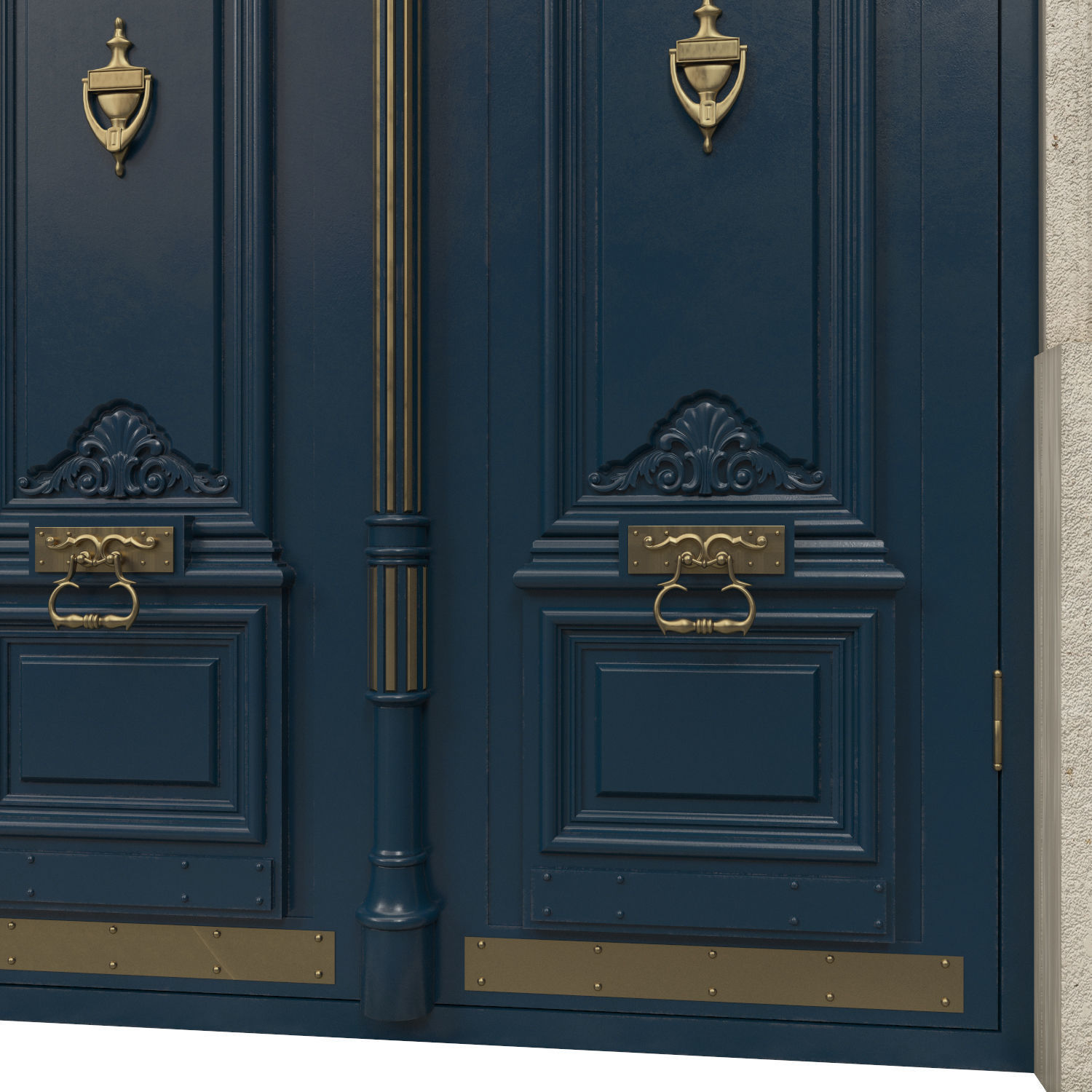 Entrance classic door 41 3D model | CGTrader