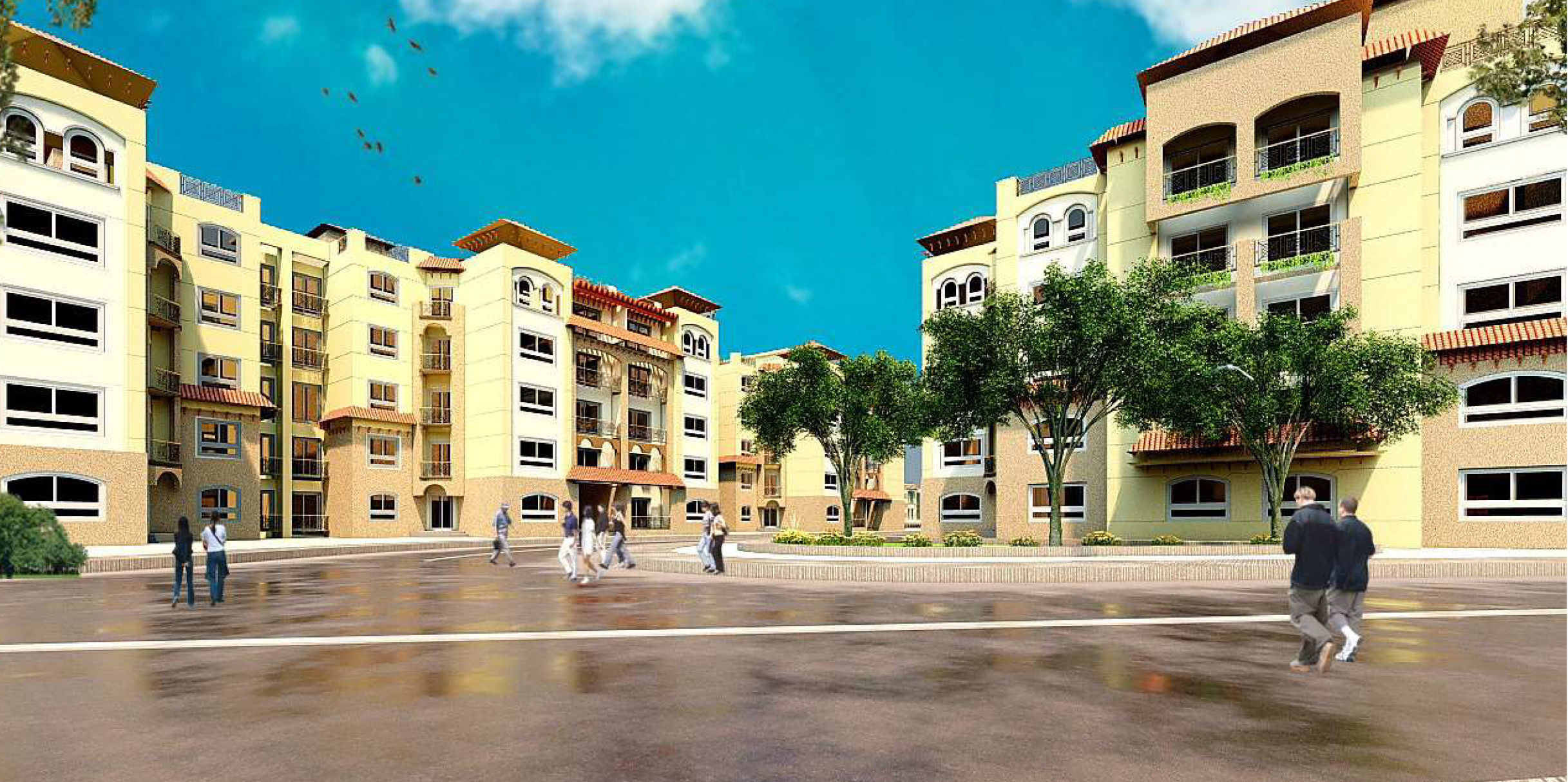 EXTERIOR COMPOUND 3D model | CGTrader