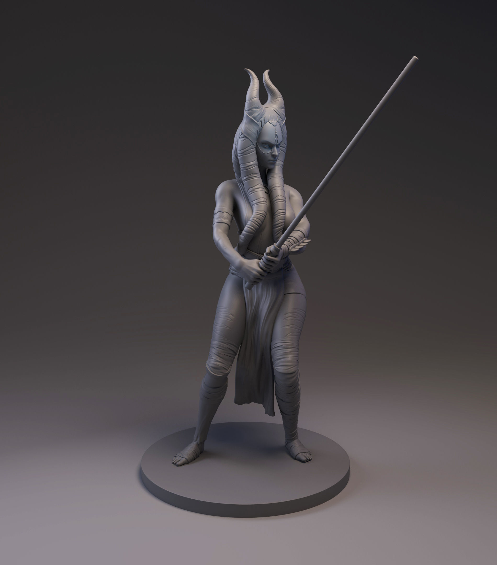 Shaak Ti Classic Outfit 02 3D model 3D printable | CGTrader
