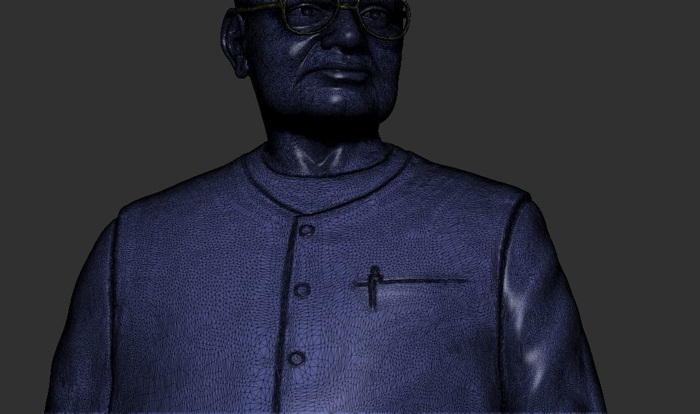 Atal Bihari Vajpayee Full body pose 3D model 3D printable | CGTrader