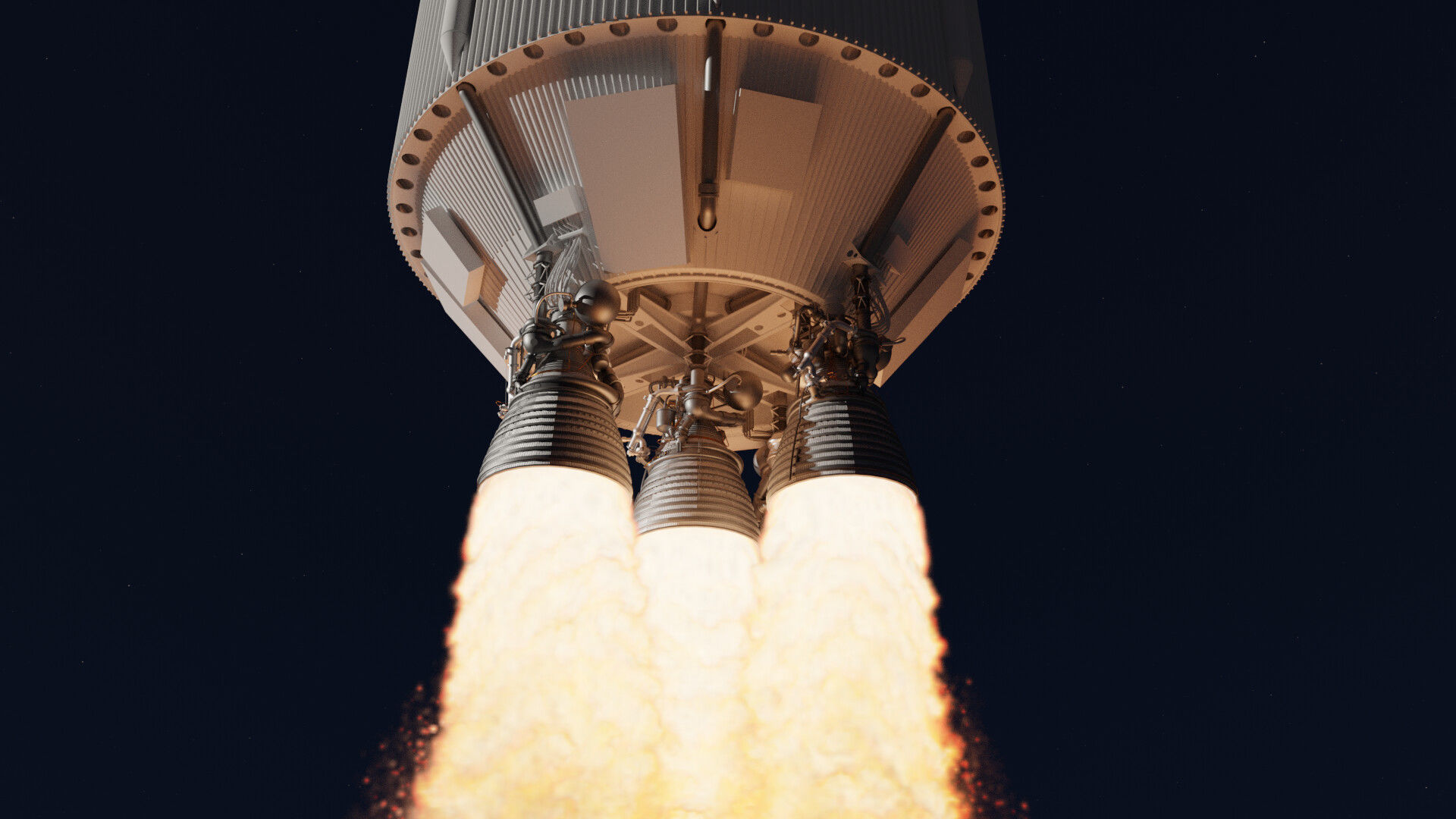 J-2 Rocket Engine 3D model | CGTrader