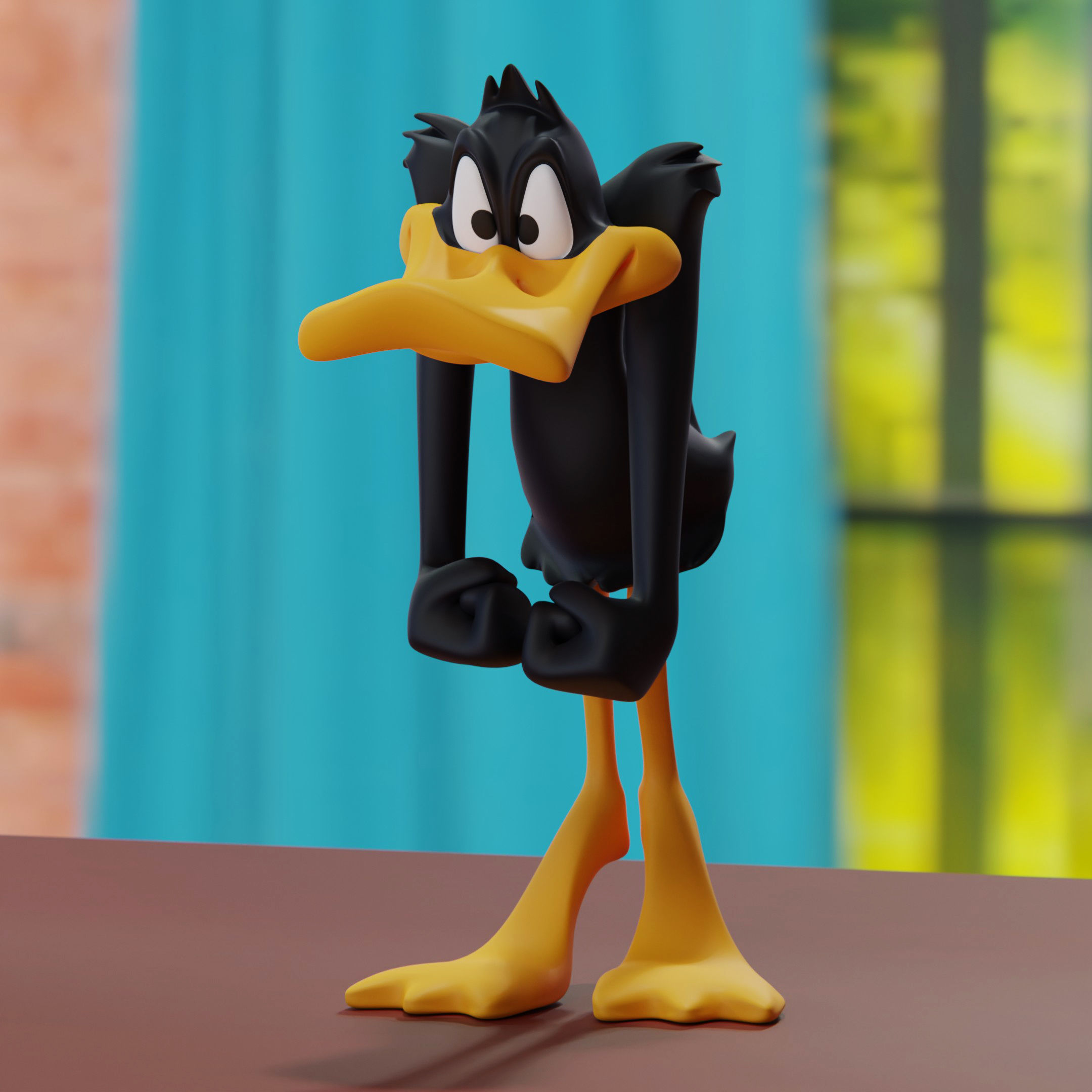 Daffy Duck 3d Model Cgtrader