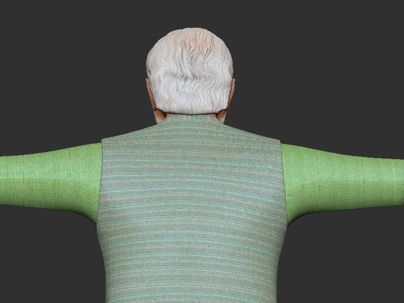 Narendra Modi model for Rigging and Animation 3D model | CGTrader