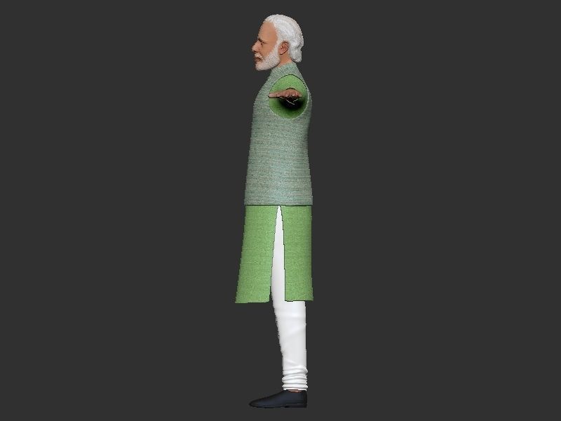 Narendra Modi model for Rigging and Animation 3D model | CGTrader