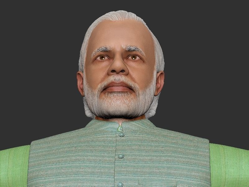 Narendra Modi model for Rigging and Animation 3D model | CGTrader
