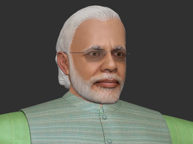 Narendra Modi model for Rigging and Animation 3D model | CGTrader