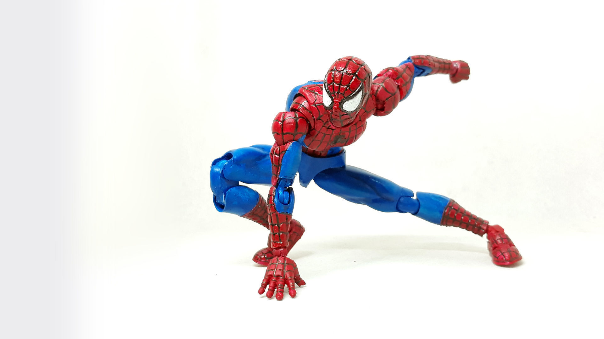 SPIDER MAN articulated action figure 3D model 3D printable | CGTrader