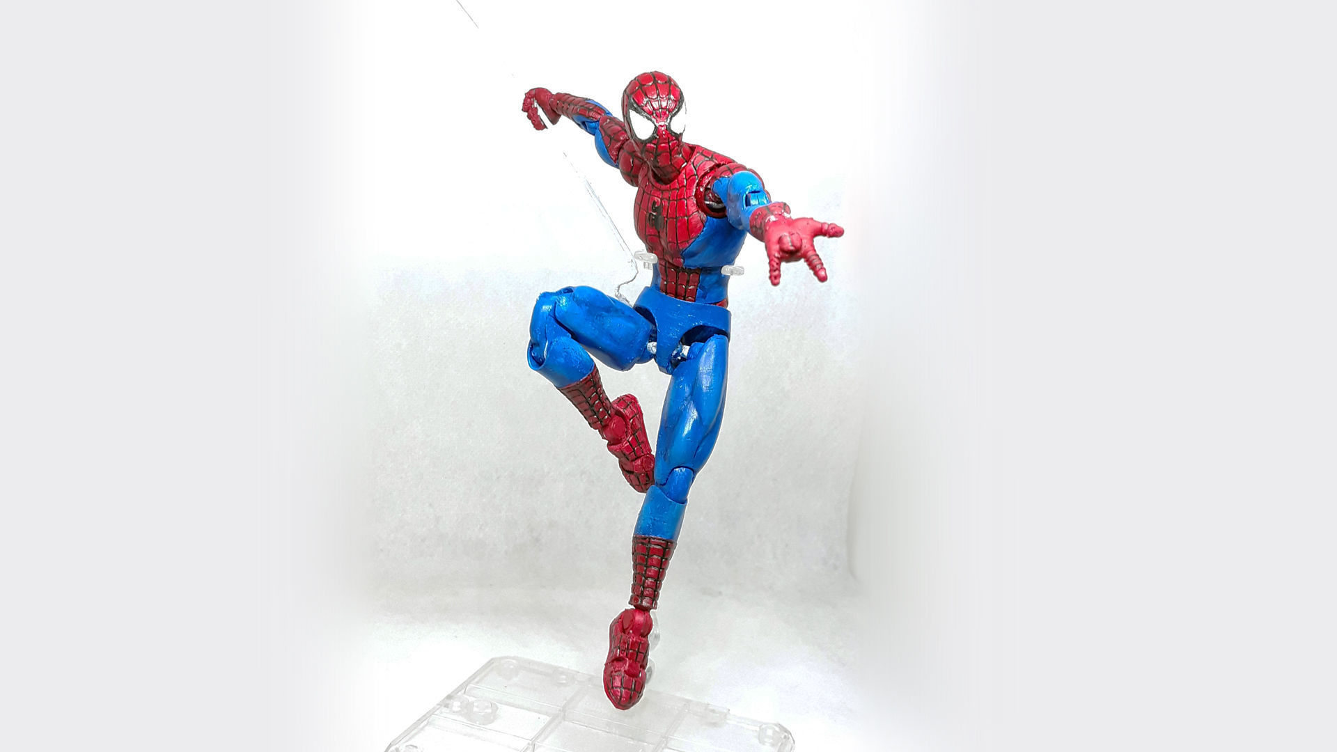 SPIDER MAN articulated action figure 3D model 3D printable | CGTrader