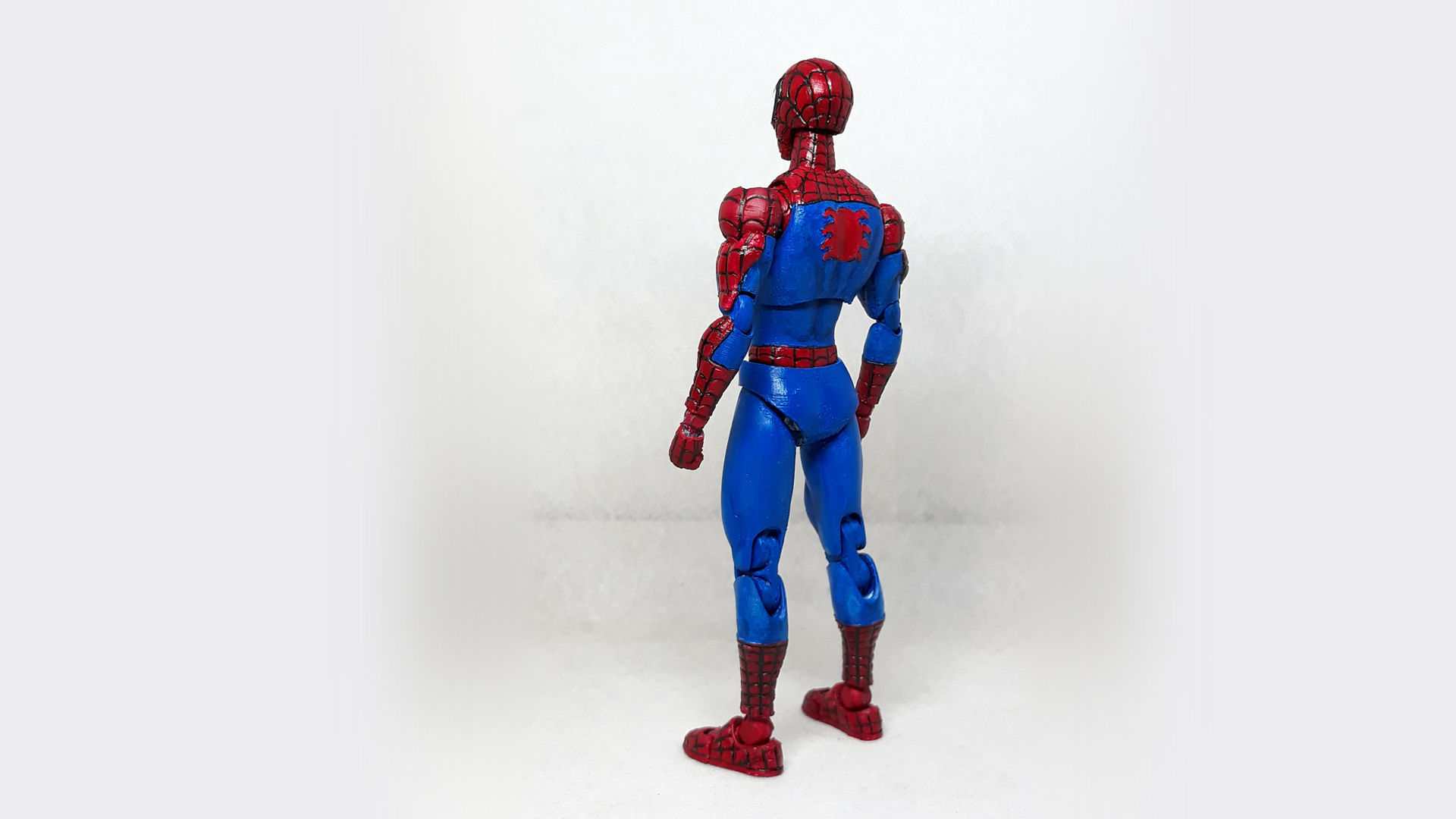 SPIDER MAN articulated action figure 3D model 3D printable | CGTrader