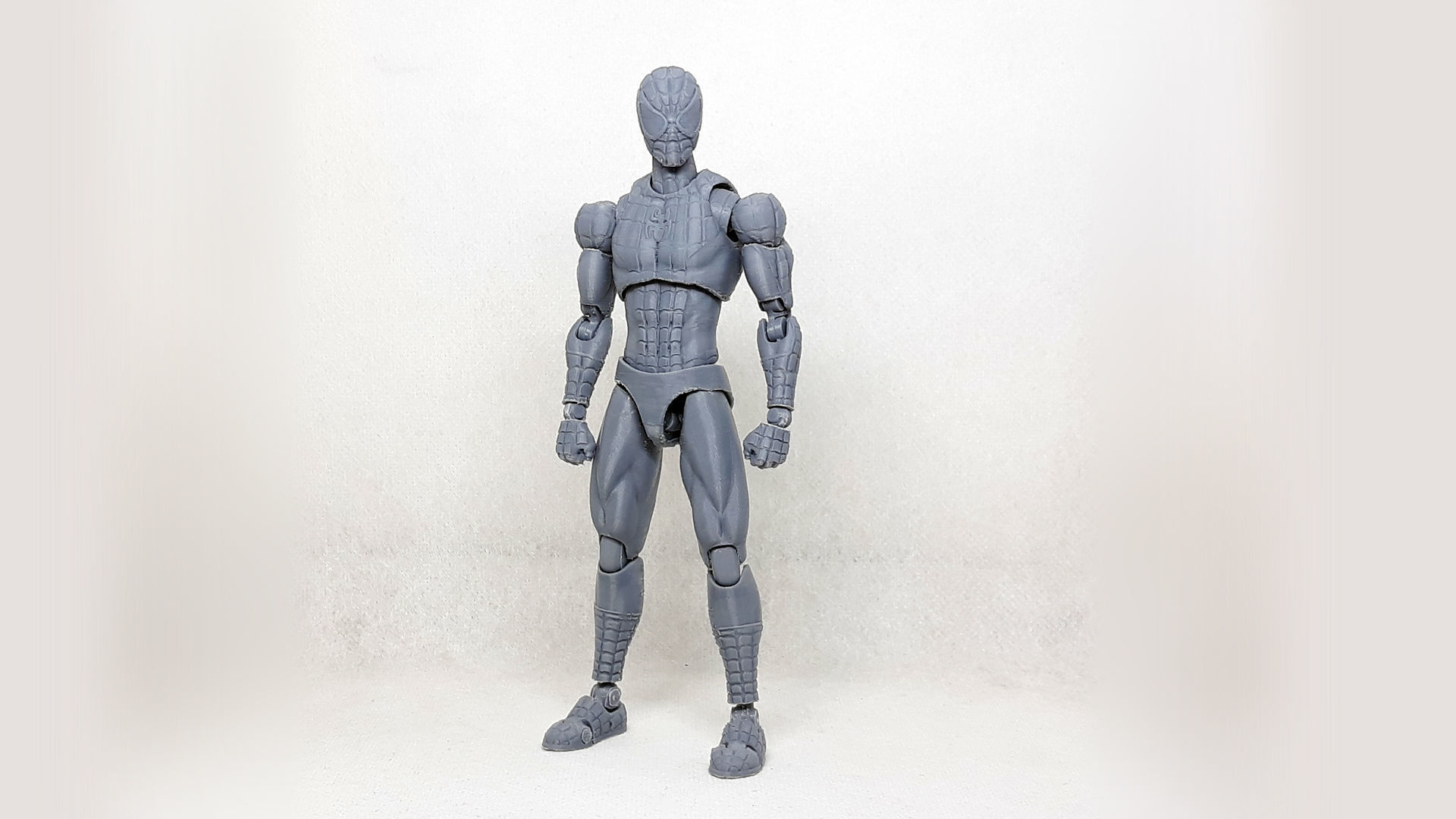 SPIDER MAN articulated action figure 3D model 3D printable | CGTrader