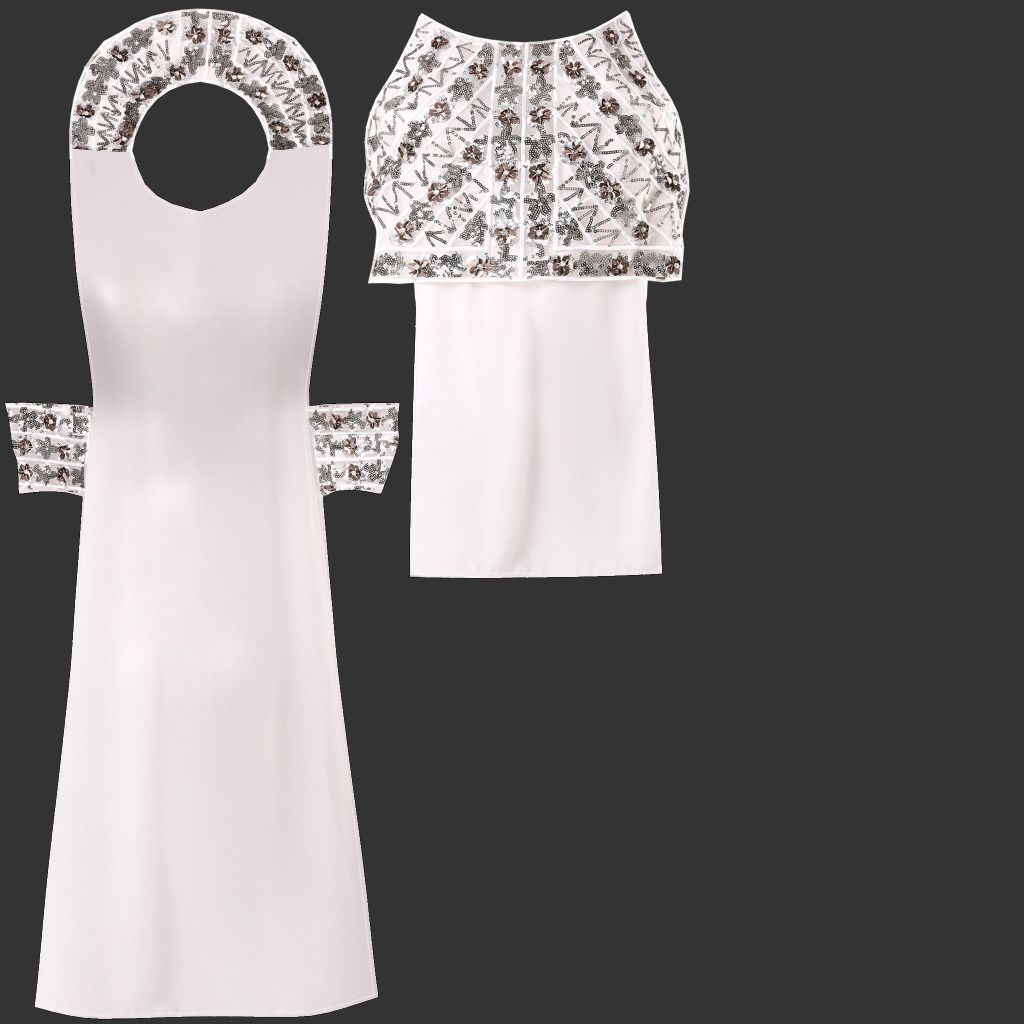 3D model Open Side Tunic VR / AR / low-poly | CGTrader