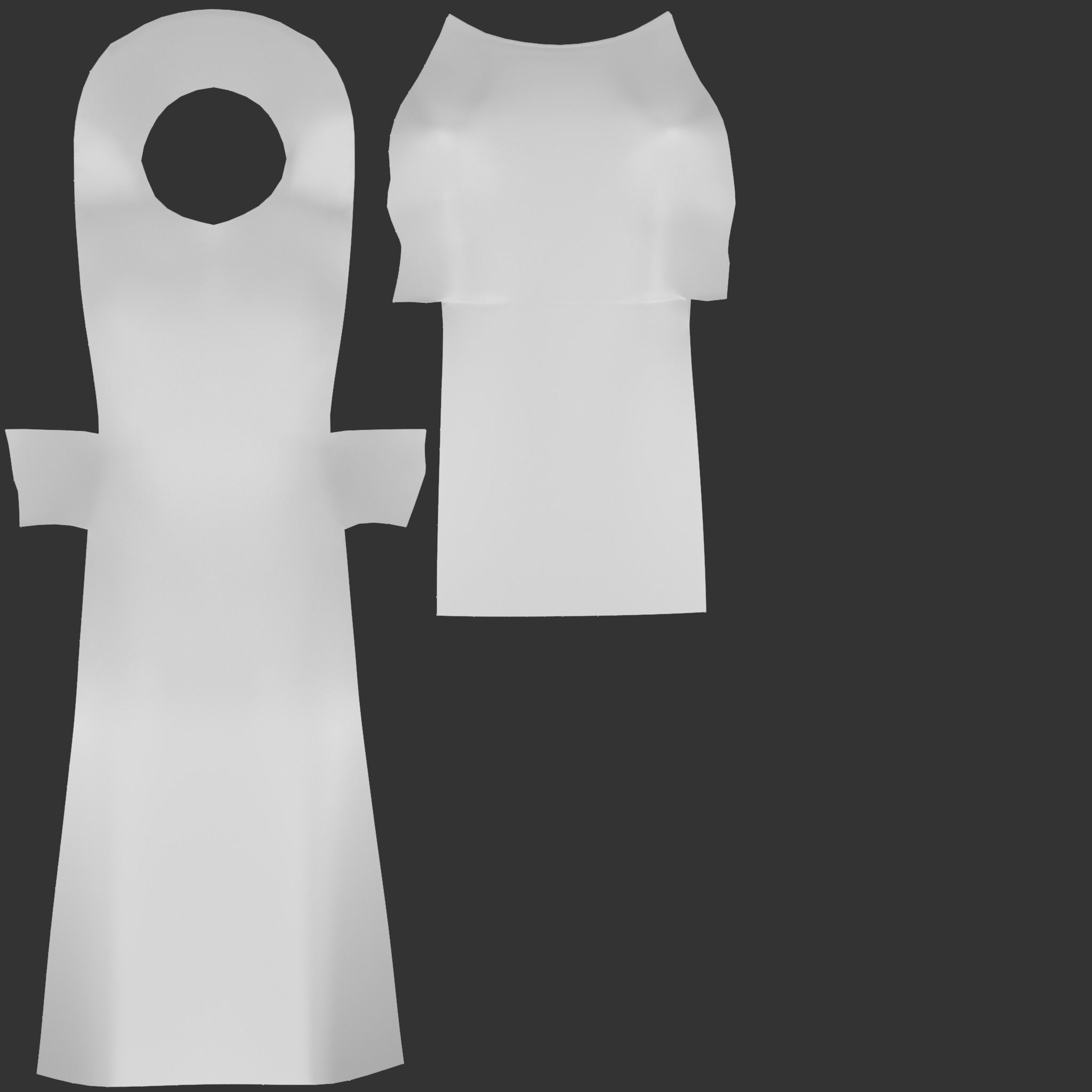 3D model Open Side Tunic VR / AR / low-poly | CGTrader