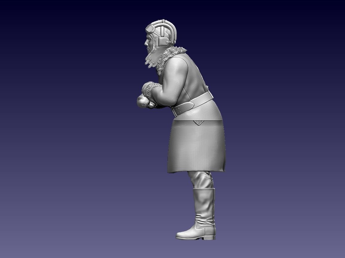Tank commander USSR 3D model 3D printable | CGTrader