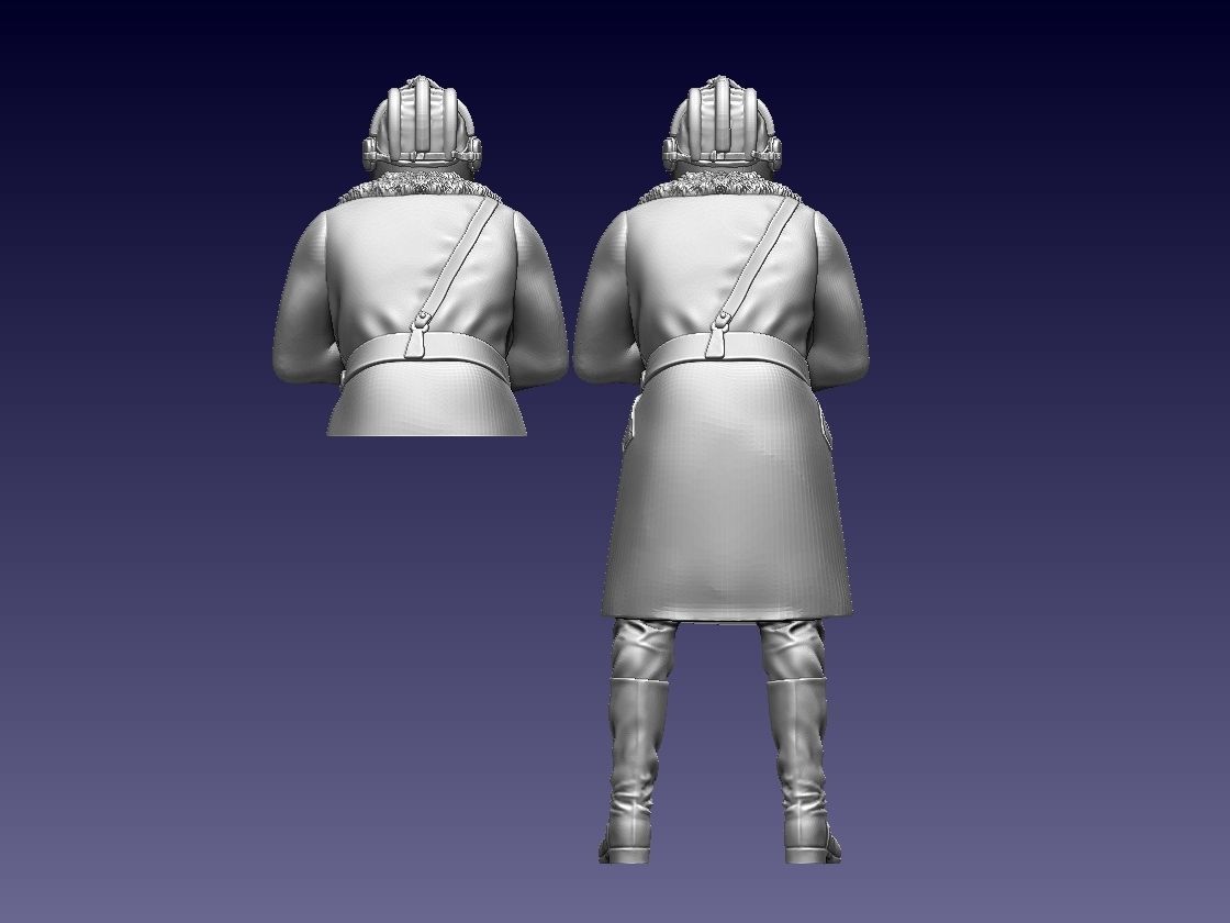 Tank commander USSR 3D model 3D printable | CGTrader