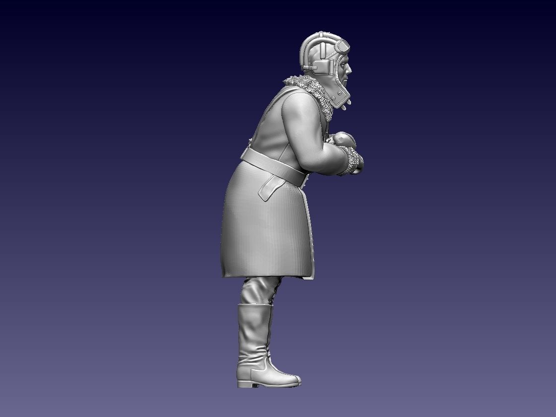 Tank commander USSR 3D model 3D printable | CGTrader
