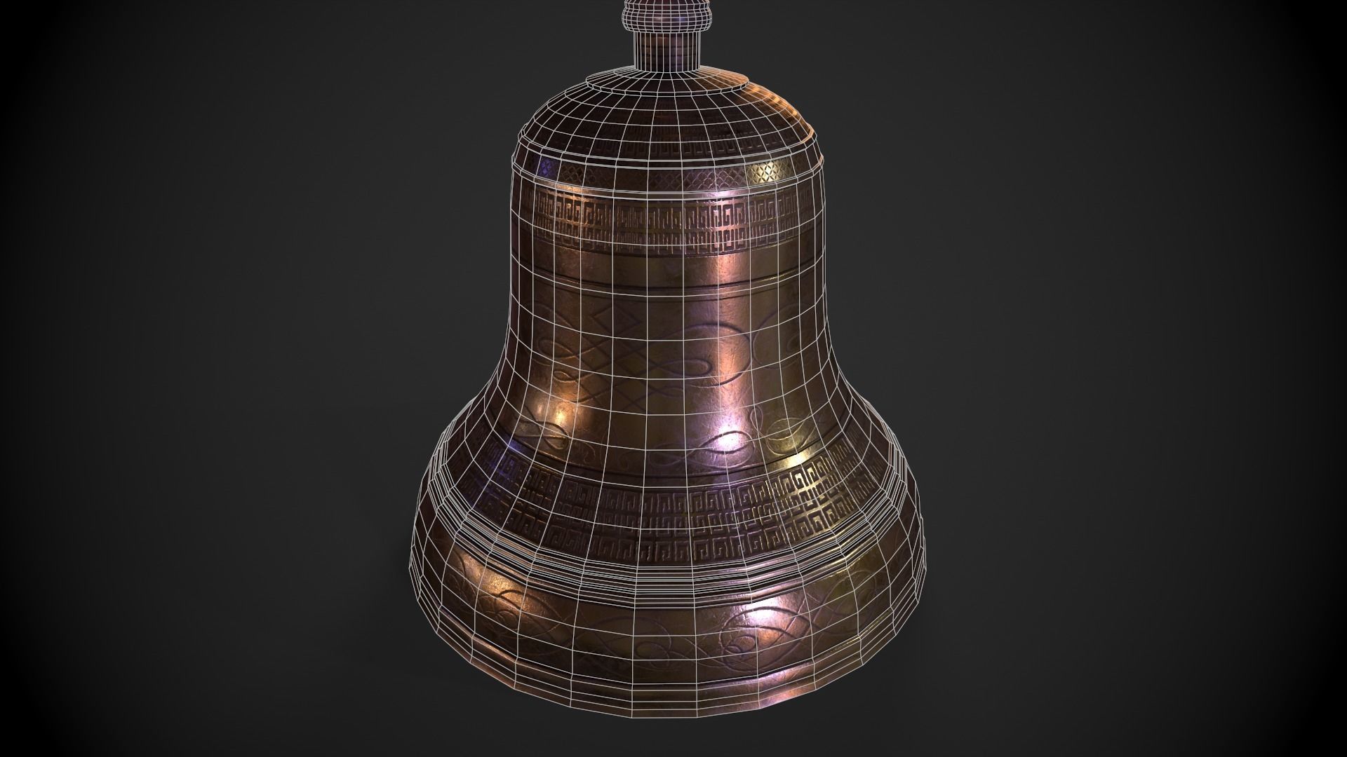 3D model Handheld Bell Ringer VR / AR / low-poly | CGTrader