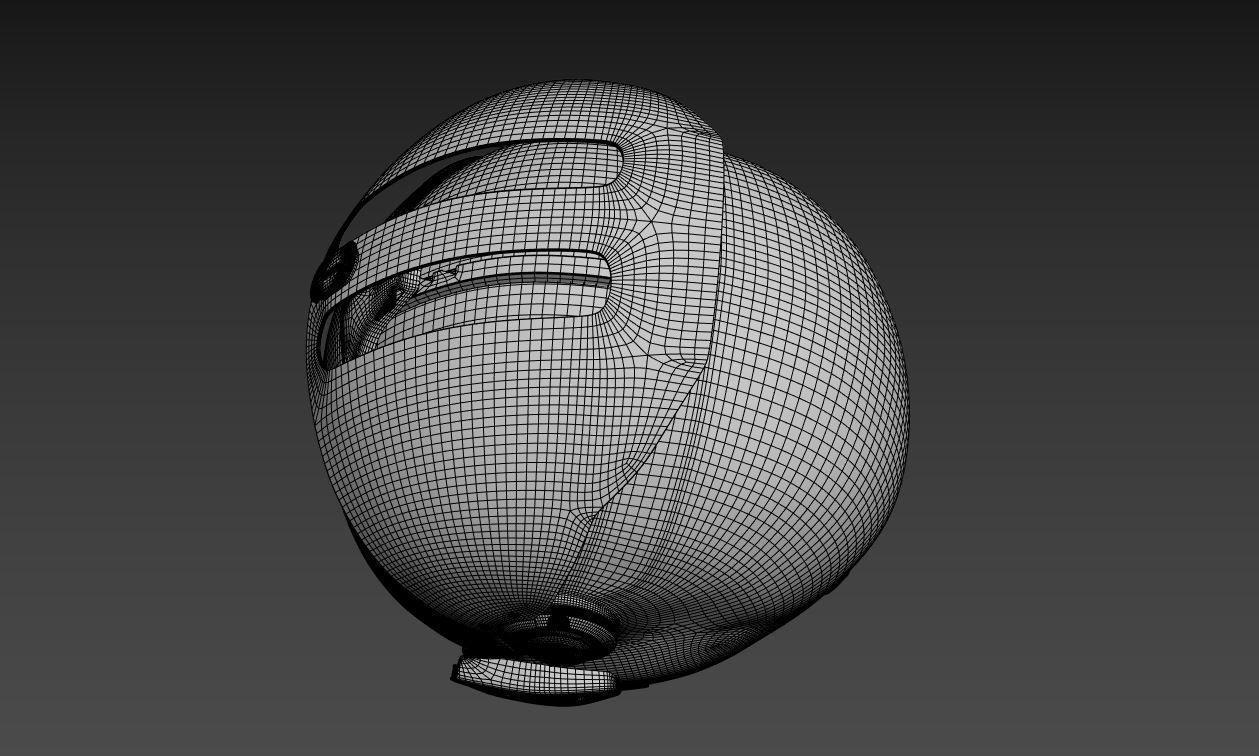 MSA Gallet LA100 Jet Pilot Flight Helmet 3D model | CGTrader