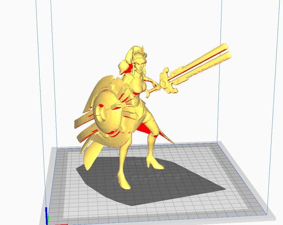 DWG Leona 3D Model 3D model 3D printable | CGTrader