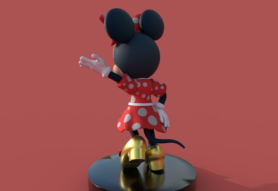 Minnie Mouse 3d print 3D model 3D printable | CGTrader