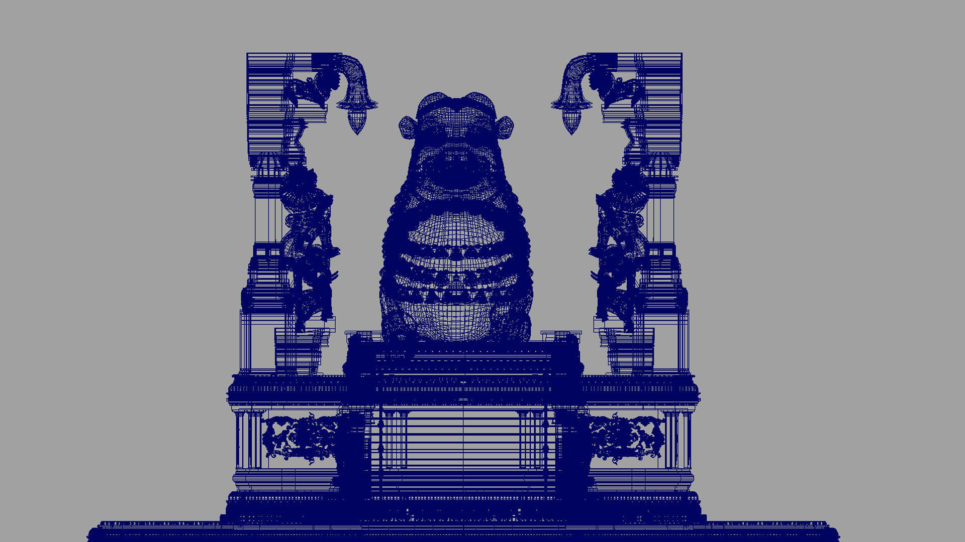 nandi statue 3D model | CGTrader