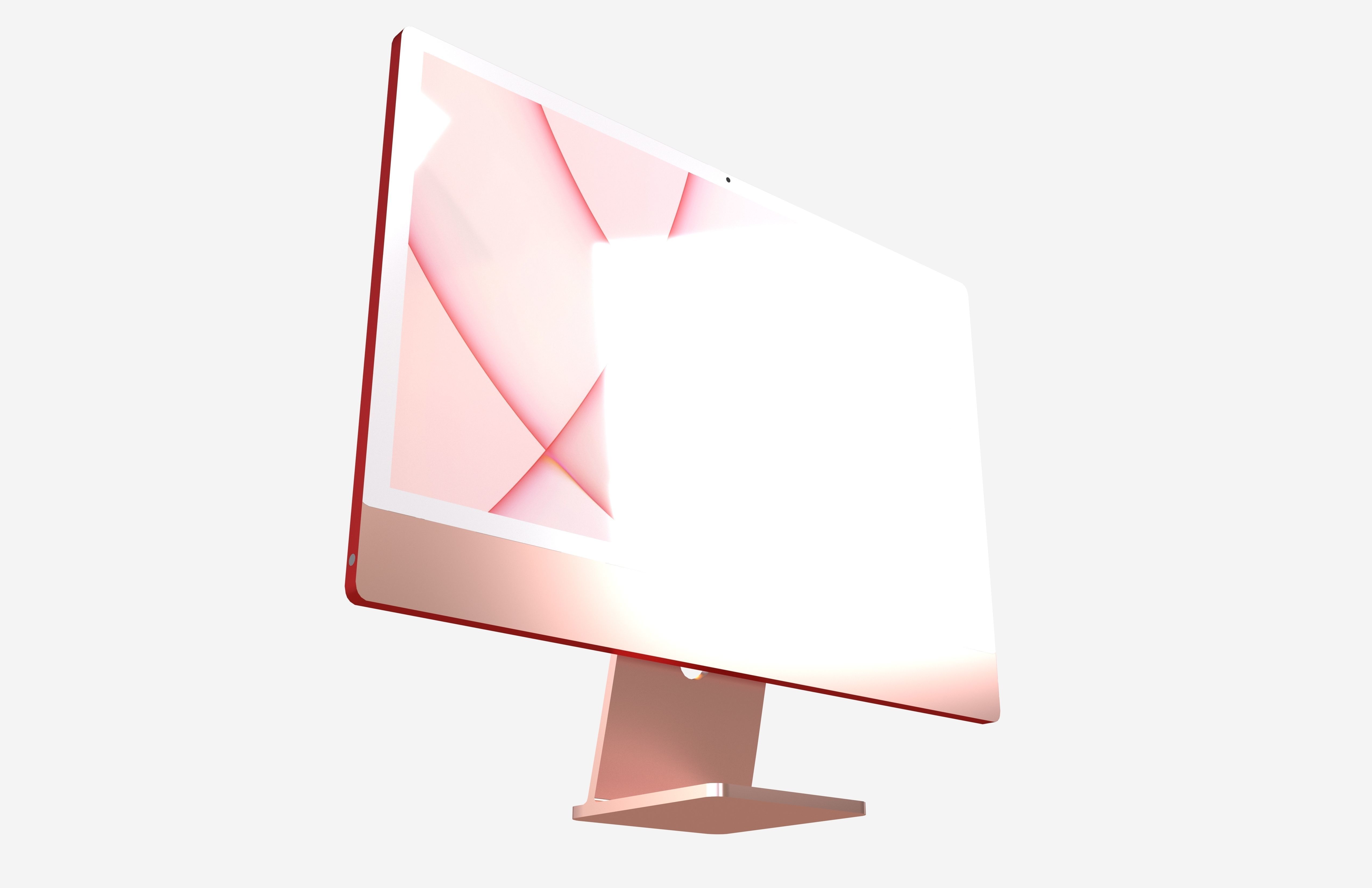 3D model Apple imac 2021 v2 004 VR / AR / low-poly | CGTrader