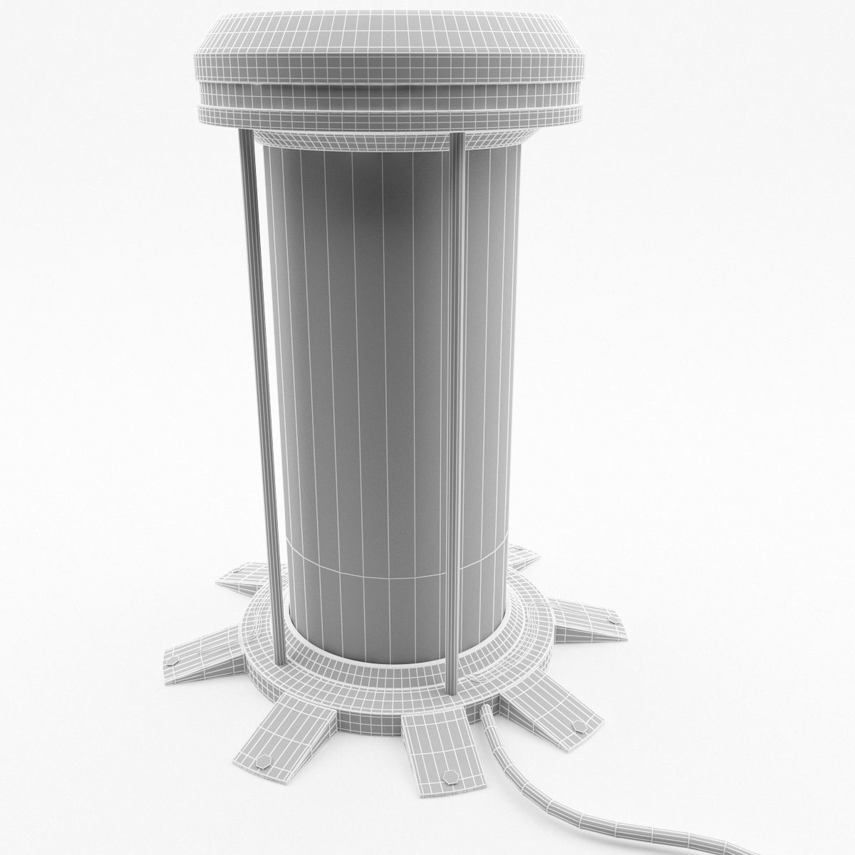 Sci-Fi Capsule V2 free 3D model | CGTrader