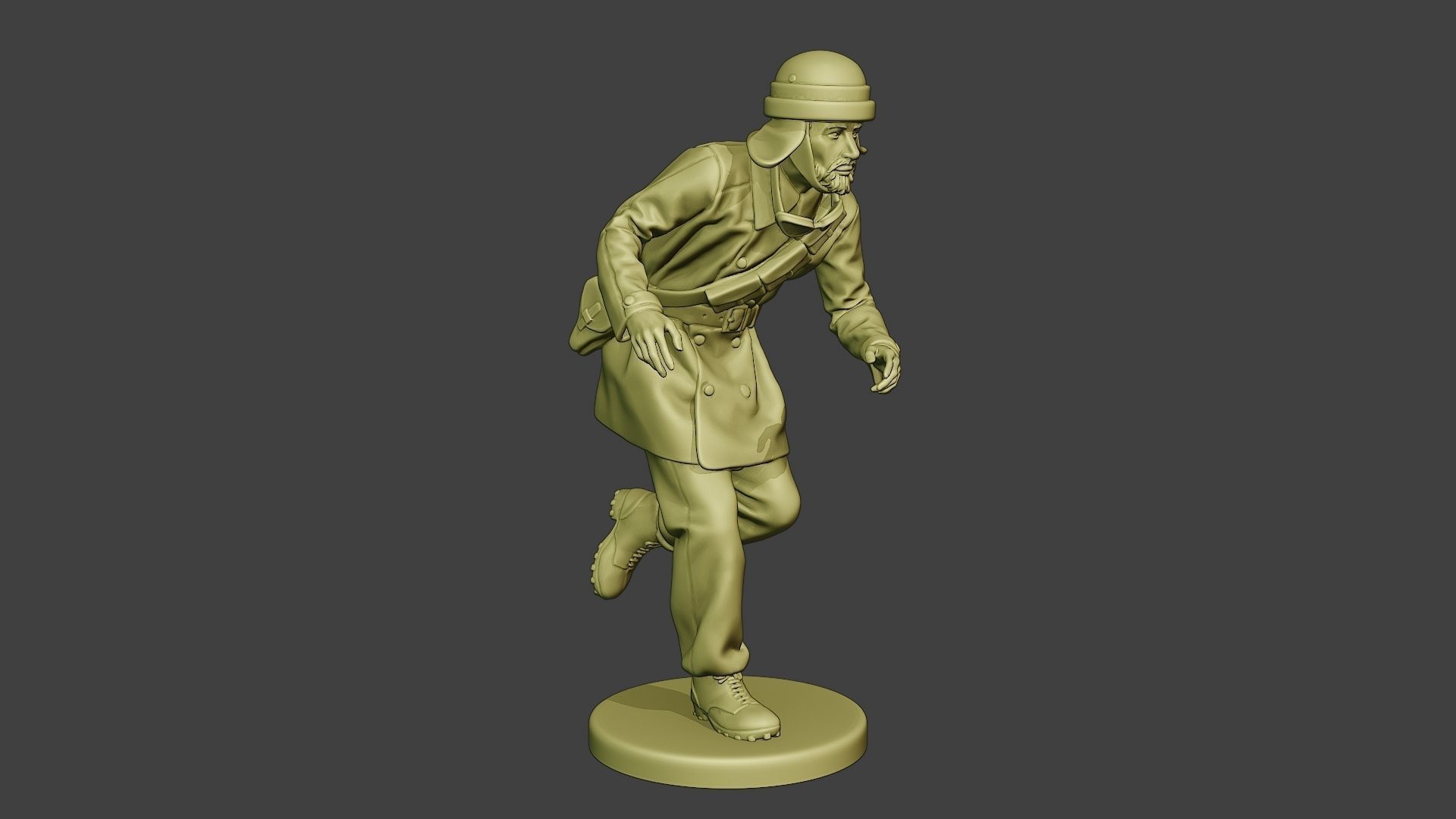 Italian Tank Crew Unit ww2 Run ITCU1 3D model 3D printable | CGTrader