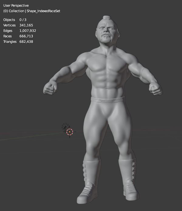 Fun WWE Pro Wrestling Figurine 3D print model - Animal 3D model 3D ...