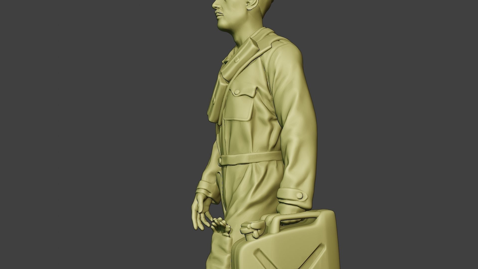 Italian Tank Crew Unit ww2 walk ITCU1 3D model 3D printable | CGTrader