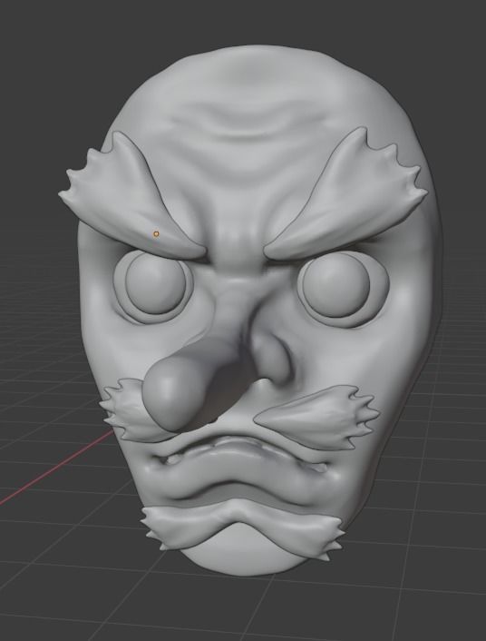 Tengu Mask - Urokodaki - Demon Slayer 3D model | CGTrader