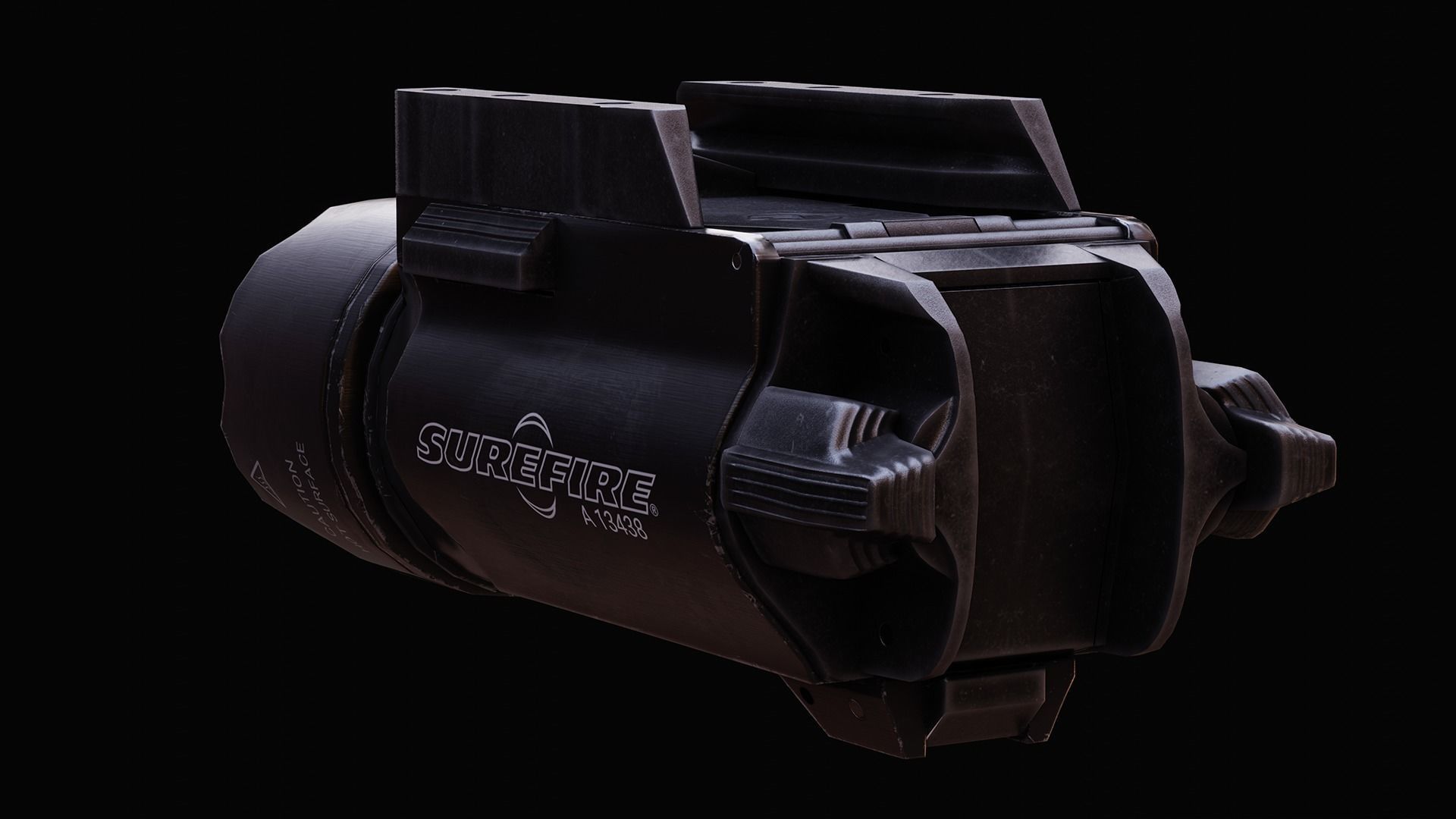 3D model Surefire X200 and Surefire 6P - Free Surefire 660 include VR ...