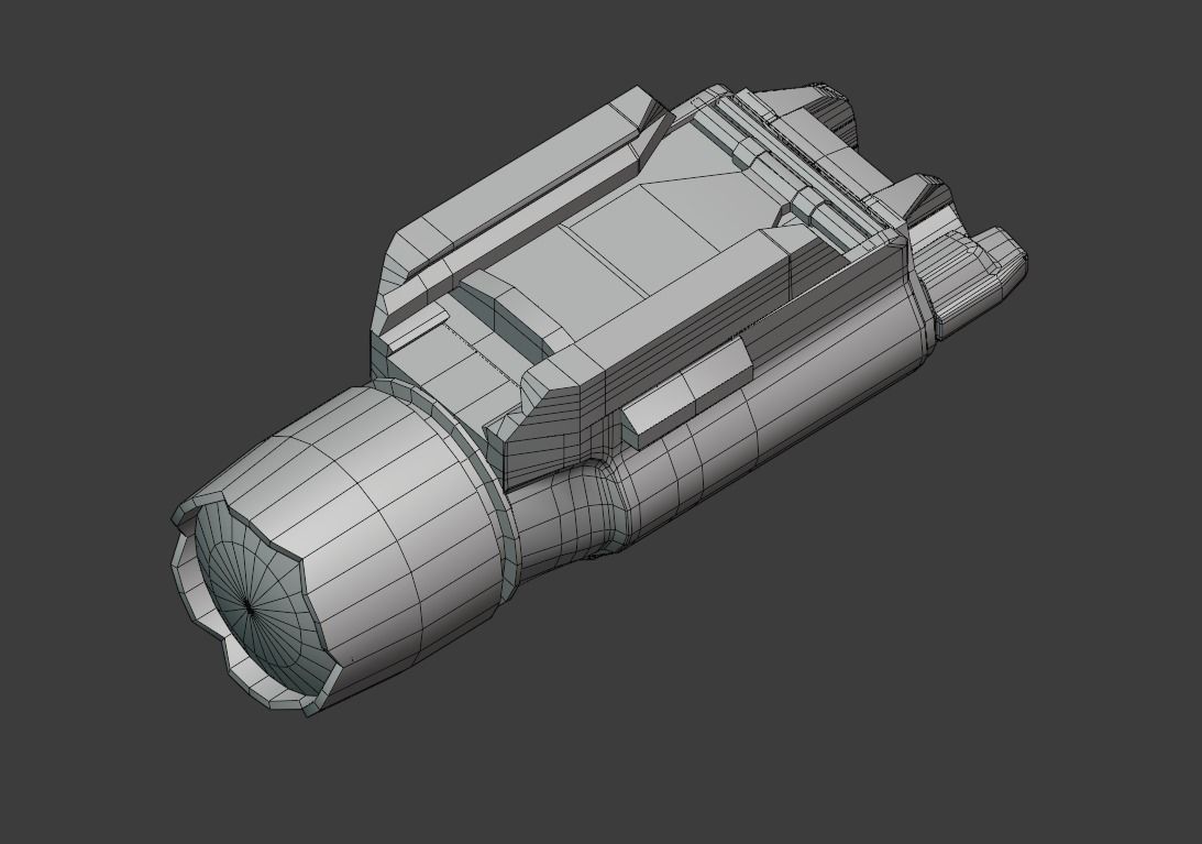 3D model Surefire X200 and Surefire 6P - Free Surefire 660 include VR ...