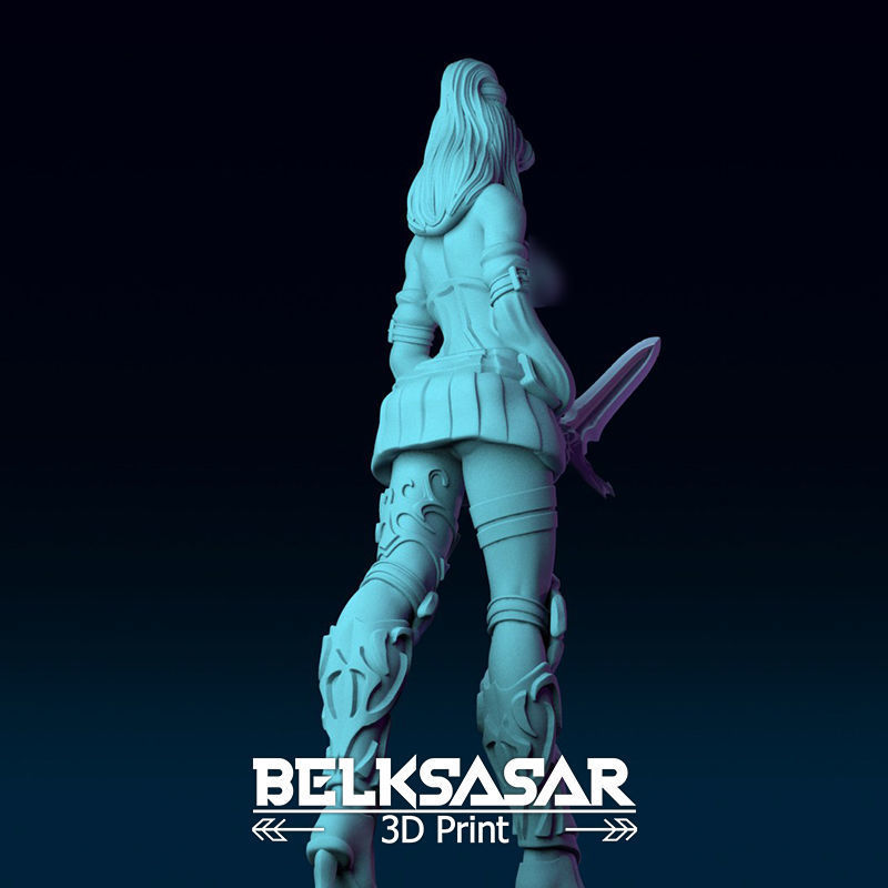 Girl Fighter Normal And Topless 3d Model 3d Printable Cgtrader