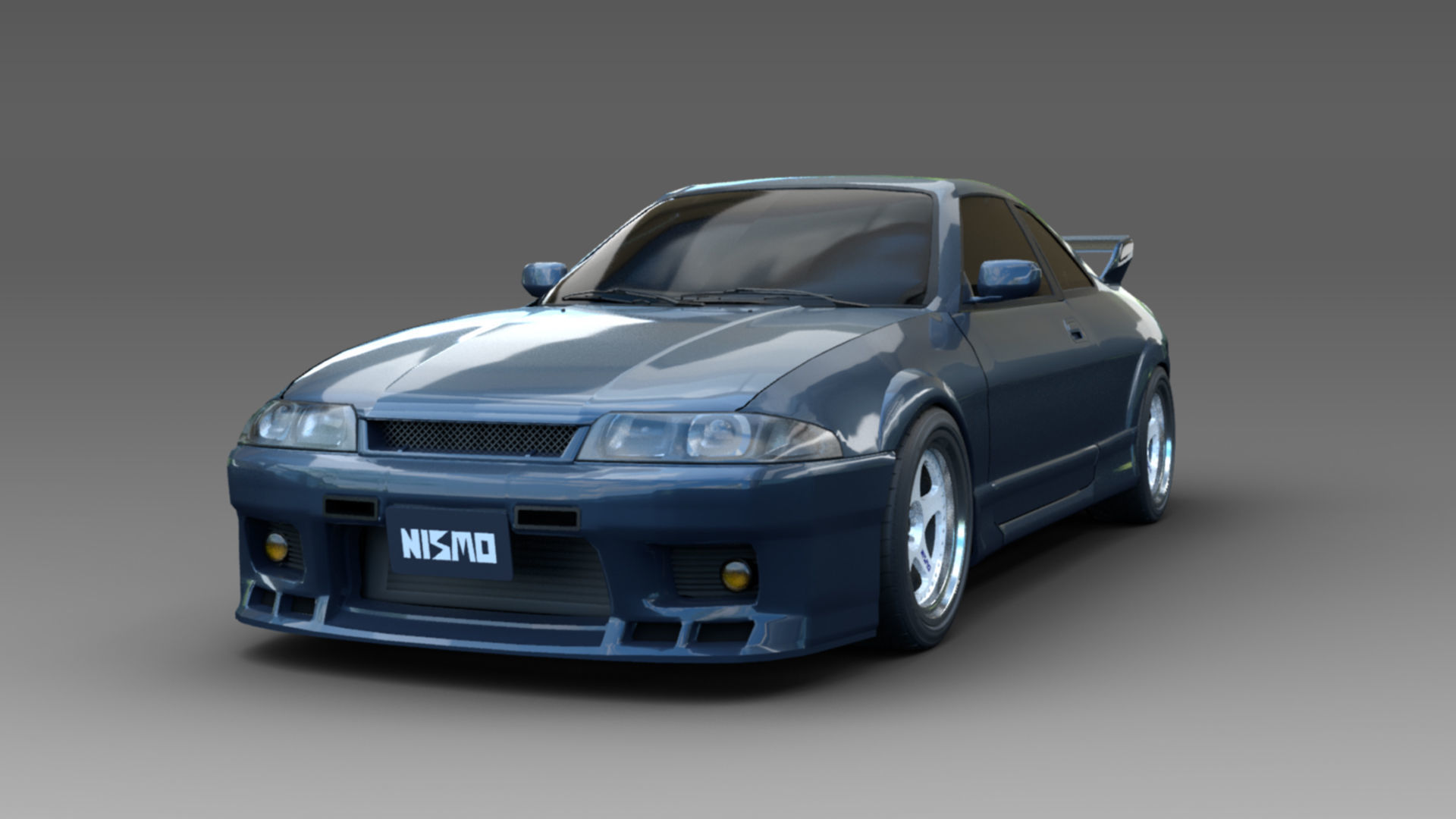 3D model Nissan Skyline GT-R R33 V-Spec VR / AR / low-poly | CGTrader
