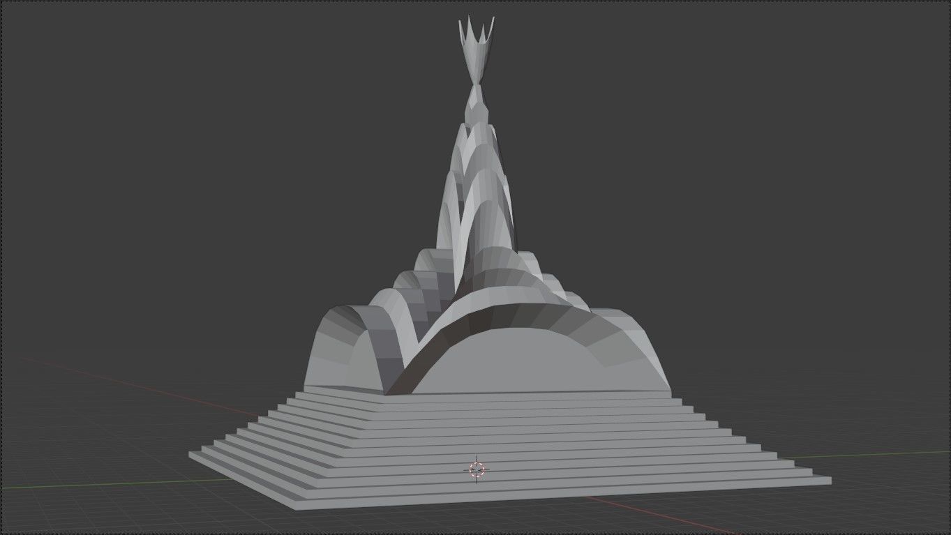 3D model Chrome Pyramid VR / AR / low-poly | CGTrader