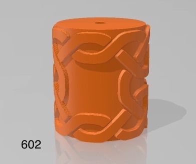 Repating clay tile cookie polimer clay pattern roll 3D model 3D ...